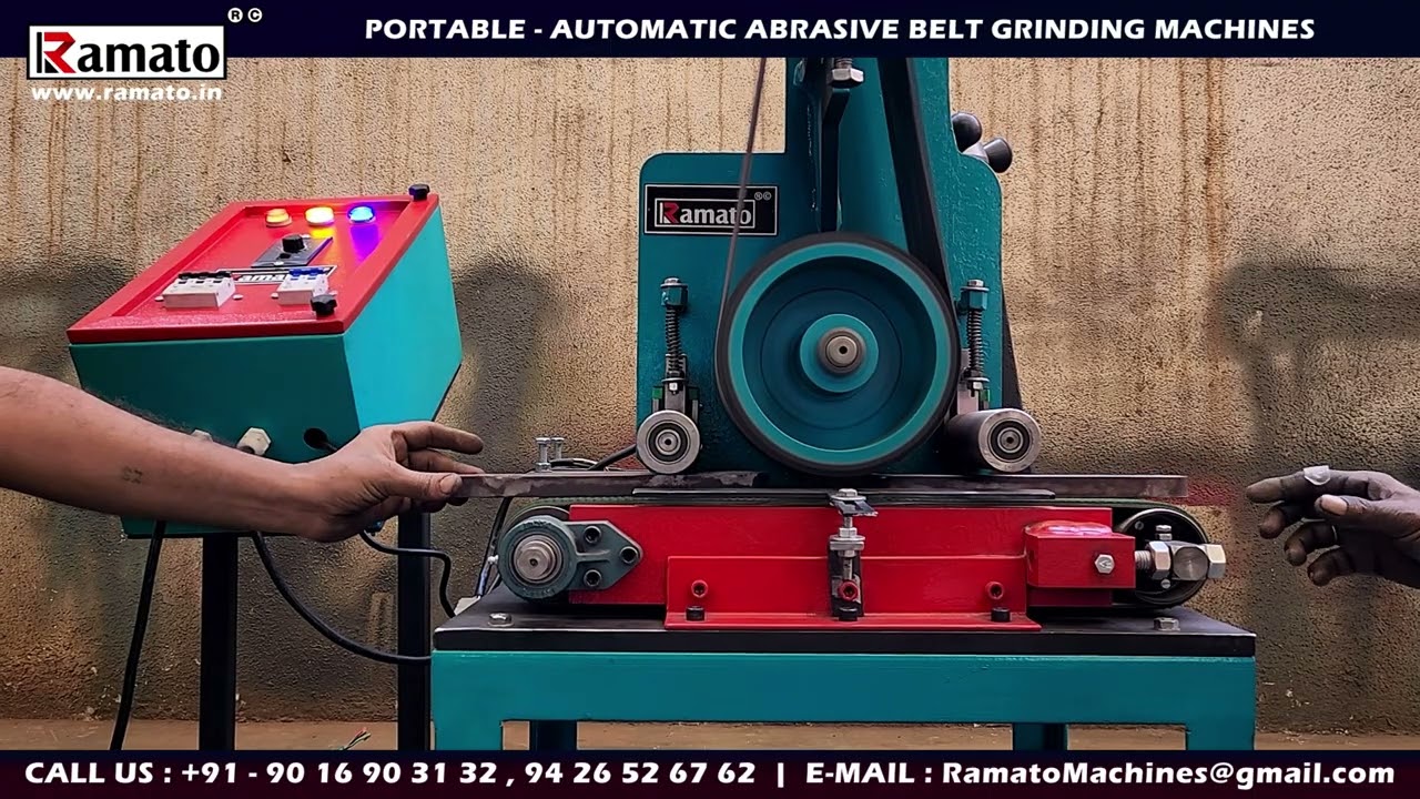 Best Automatic Deburring Machine for Metal Finishing | High-Speed Burr Removal | Ramato Machinery