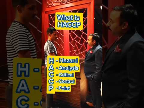 What is HACCP food safety | types of Hazard. #haccp #haccp인증 #hotels #shorts #bartending