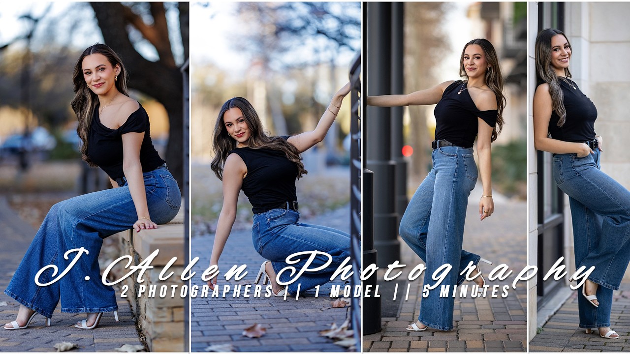 2 Photographer - 1 Model - 5 Minutes!!! Let's Go!
