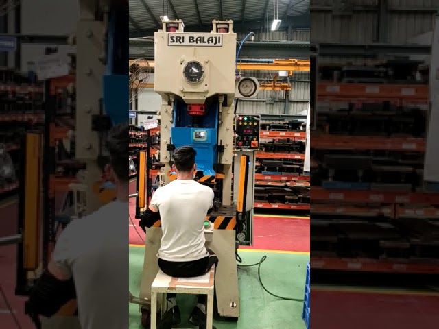 Cross Shaft Power Press - 110 Ton Cross Shaft Power Press Machine ...