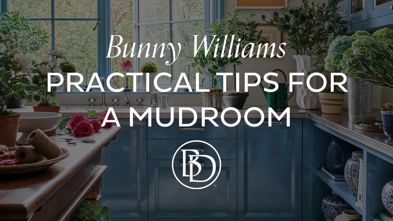 Mudroom Ideas from Bunny Williams