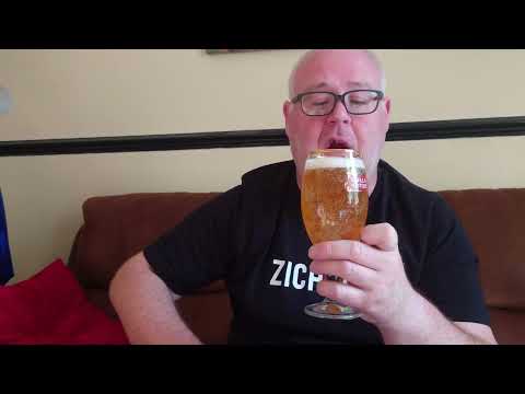 Stella Artois unfiltered. 5.0%abv