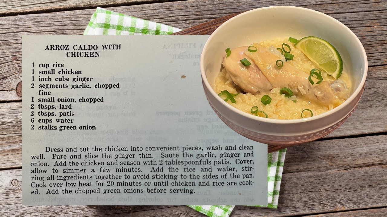Arroz Caldo: Filipino Rice Porridge | UMC.org