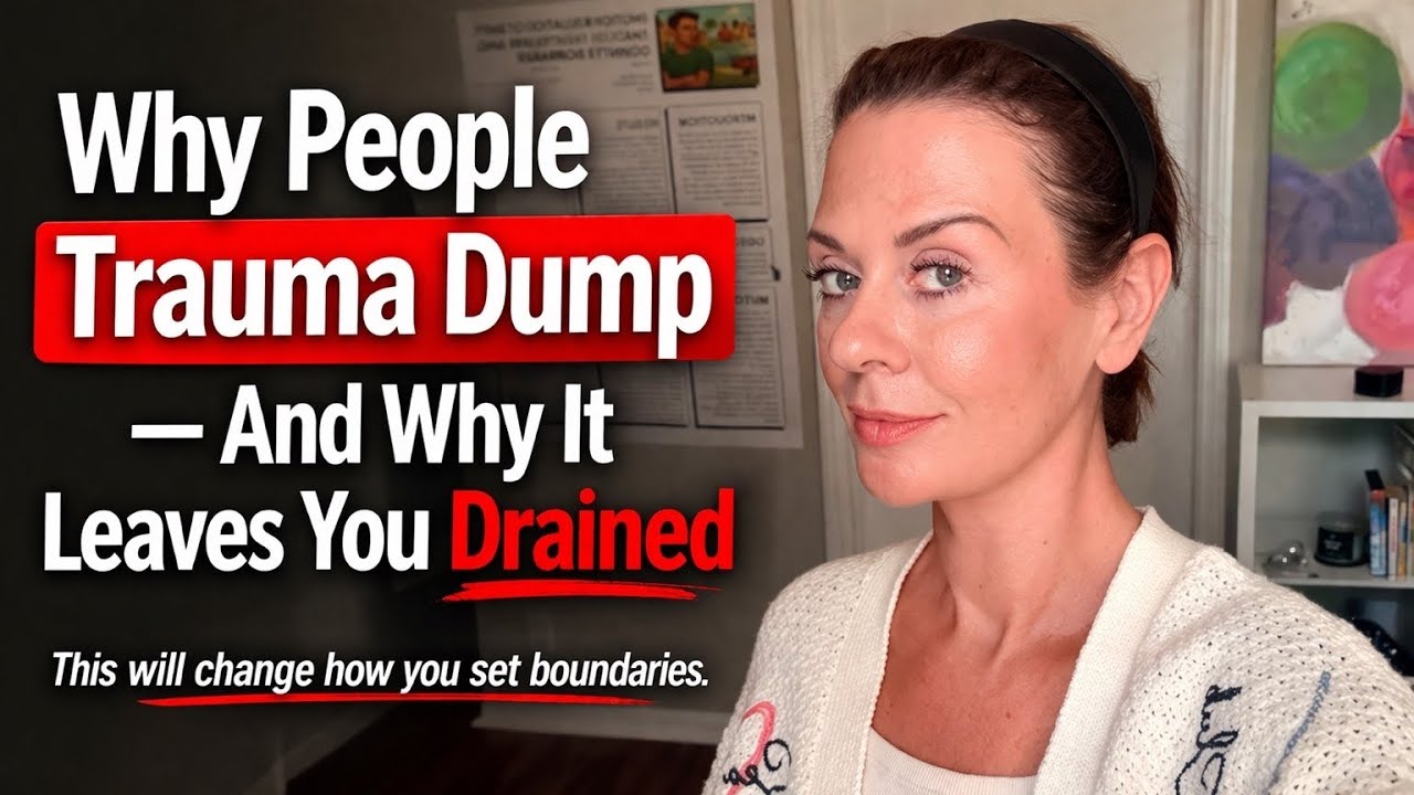 Why People Trauma Dump - And Why It Leaves You Drained