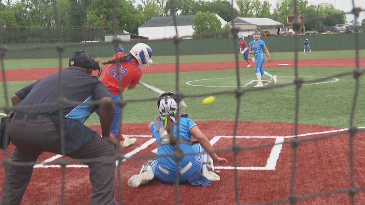LCU vs OLLU softball game suspended by weather in RRAC tournament
