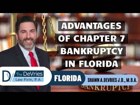 Advantages of Chapter 7 Bankruptcy in Florida - The DeVries Law Firm