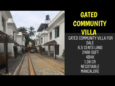 Brand New Gated Community Villa For Sale in Mangalore | Real Estate Mangalore | 2020