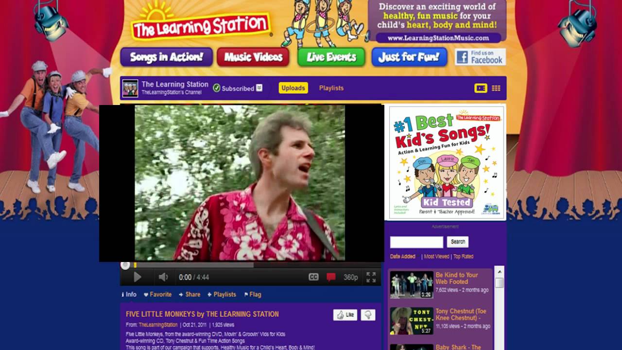 THE LEARNING STATION on YouTube!