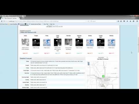 How to Find Hourly Weather Data