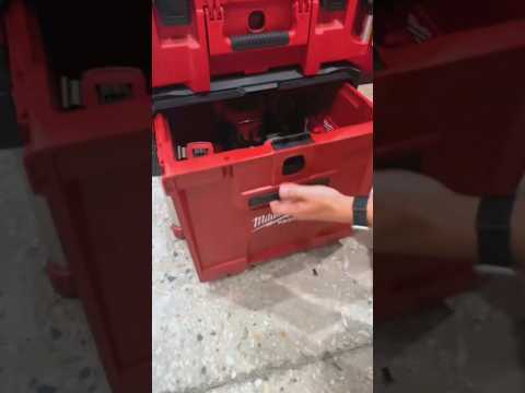 New @MilwaukeeTool PACKOUT™ Rolling Drawer Tool Box. vid courtesy @MODERNMILT #packout #shorts