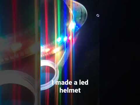 "BrightVision: The Ultimate LED Helmet for Safe, Visible Riding"