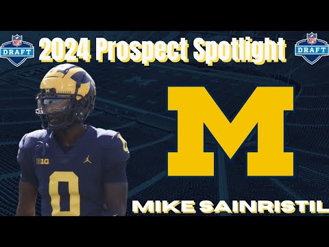 "Mike Sainristil Is SCRAPPY!" | 2024 NFL Draft Prospect Spotlight!
