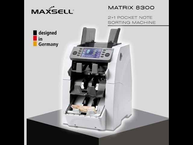Note Sorting Machine - MATRIX 8510 4 + 1 POCKET Note Sorting Machine Manufacturer from Chennai