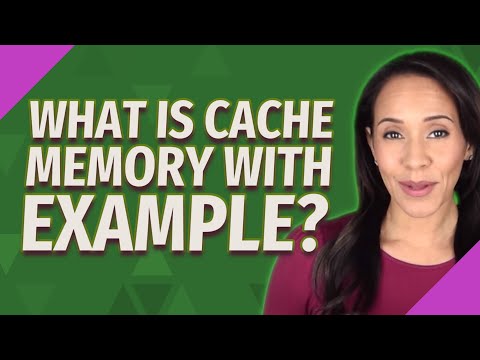 What is cache memory with example?