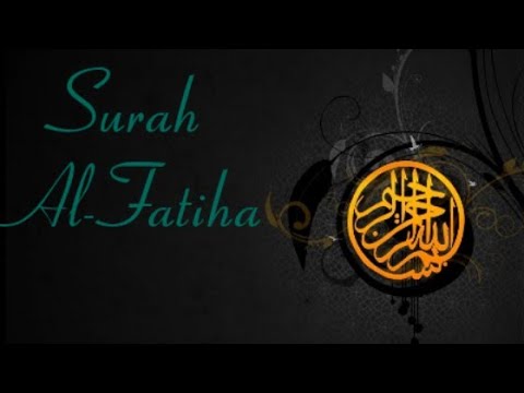 Al Fatiha first surah of the Quran It consists of 7 ayah