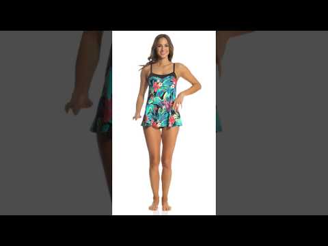 Amoena Palmeira Mastectomy Swimdress | SwimOutlet.com