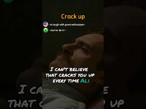Crack up - Meaning, Pronunciation, Vocabulary #englishwithfilms #englishvocabulary #learnenglish
