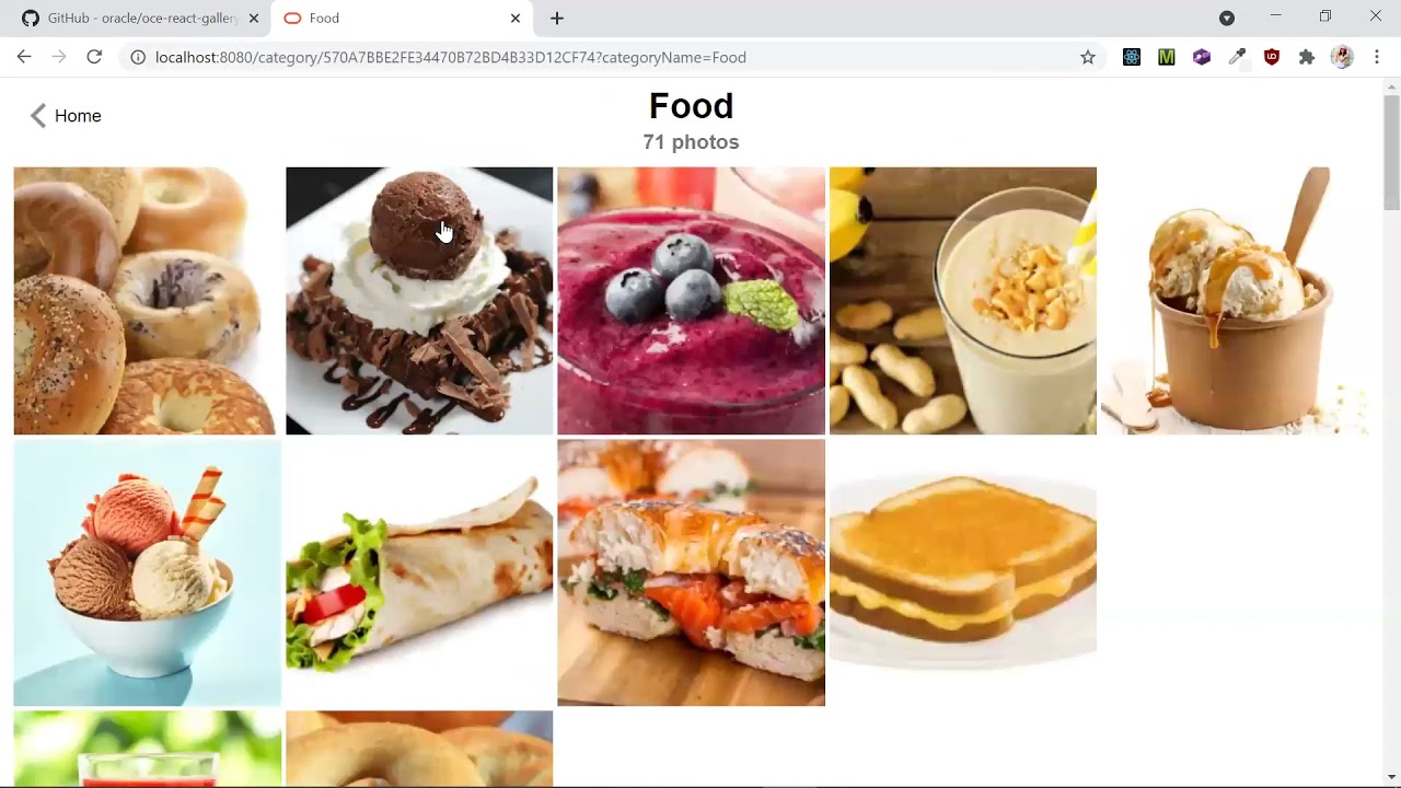 Build an Image Gallery in React with Headless Oracle Content Management