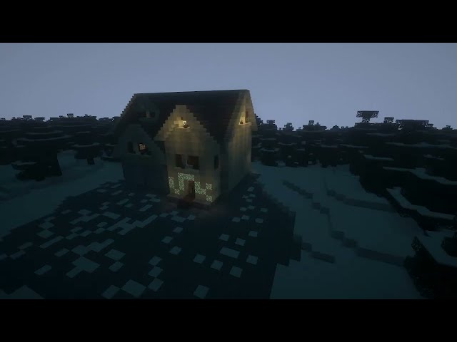The Background Mansion from Orphan (2009) Minecraft Map