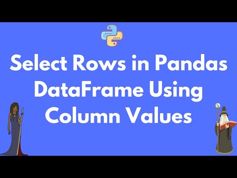 Select rows from Pandas DataFrame based on values in columns