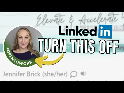 How to Remove Linkedin Open to Work (LinkedIn Tutorial)