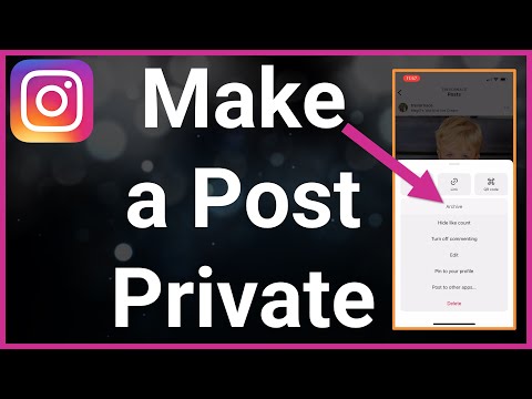 How To Make Instagram Post Private