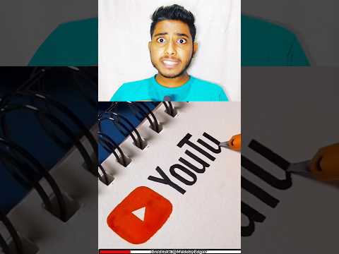 YOUTUBE LOGO DESIGN 😍 #shorts