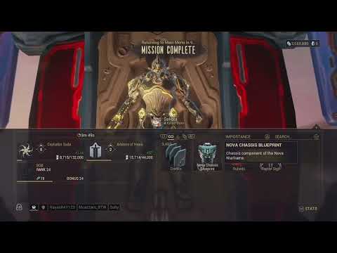 Warframe how to farm nova