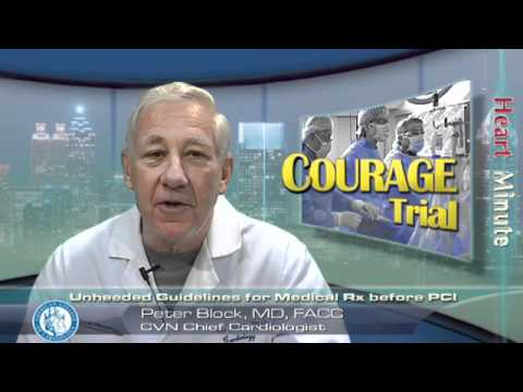Heart Minute | Unheeded Guidelines for Medical Rx before PCI