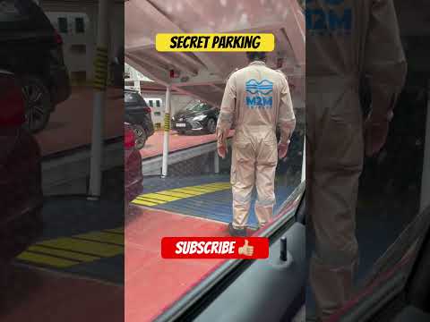Secret Hidden Parking in M2M Ferry #shorts #travel