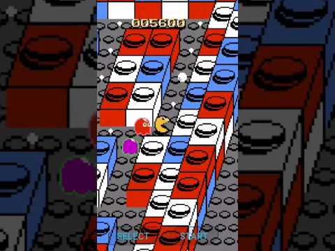PACMANIA | How old were you when you first played this game ? #pacman #pacmania #shorts #nes #short