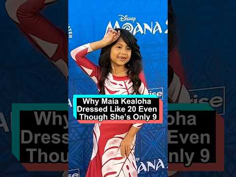 My name is Maia Kealoha, and this is why I dress like I’m 20, even though I’m only 9.