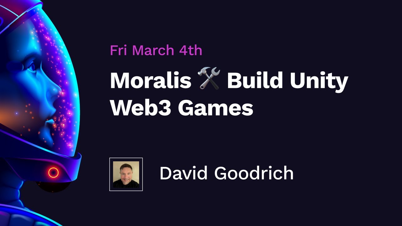 Moralis  Build Unity Web3 Games