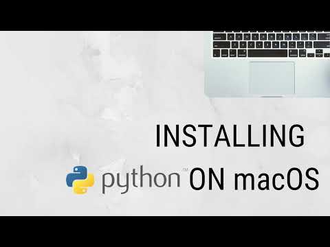 Installing Python (mac OS) and Setting Alias
