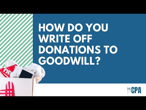 How to Write-Off Donations to Goodwill #shorts