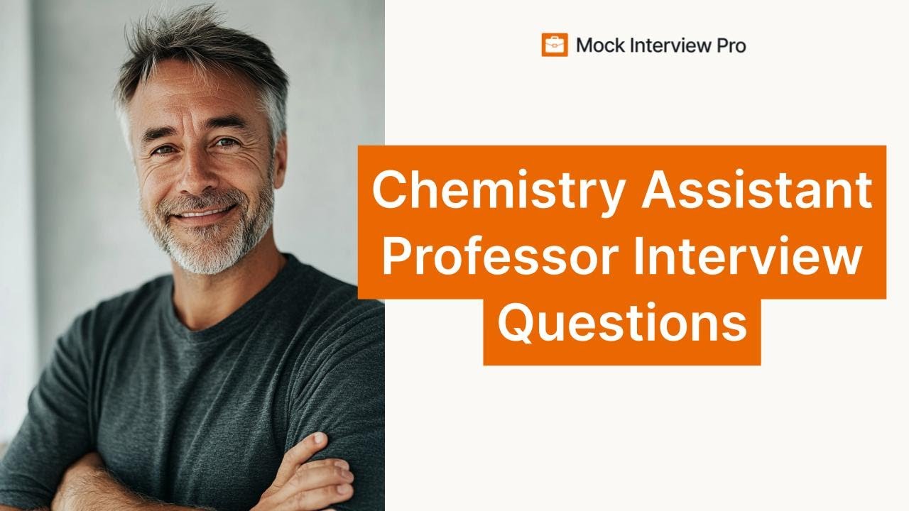 Chemistry Assistant Professor Job Interview Questions and How to Answer Them