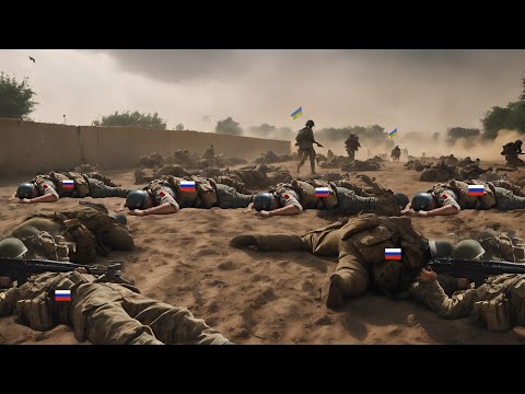 It just happened! Amateur footage of 18,000 Russian soldiers brutally executed in Avdiivka