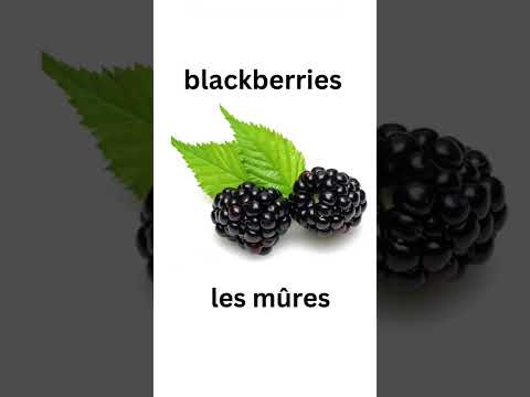 Fruits in french: a quick vocabulary guide#frenchvocabulary #learnfrench #fruitsinfrench