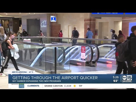 Quick airport processing program expands at Phoenix Sky Harbor