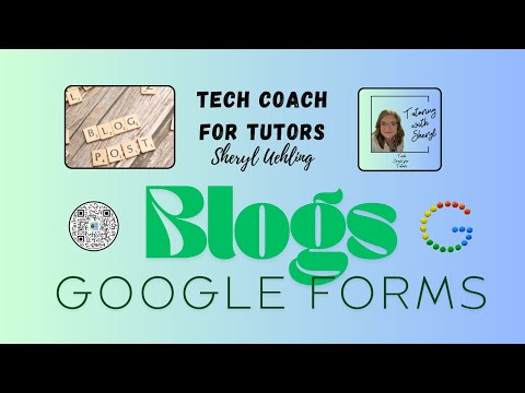 Upcoming Workshops: Blogs and Google Forms