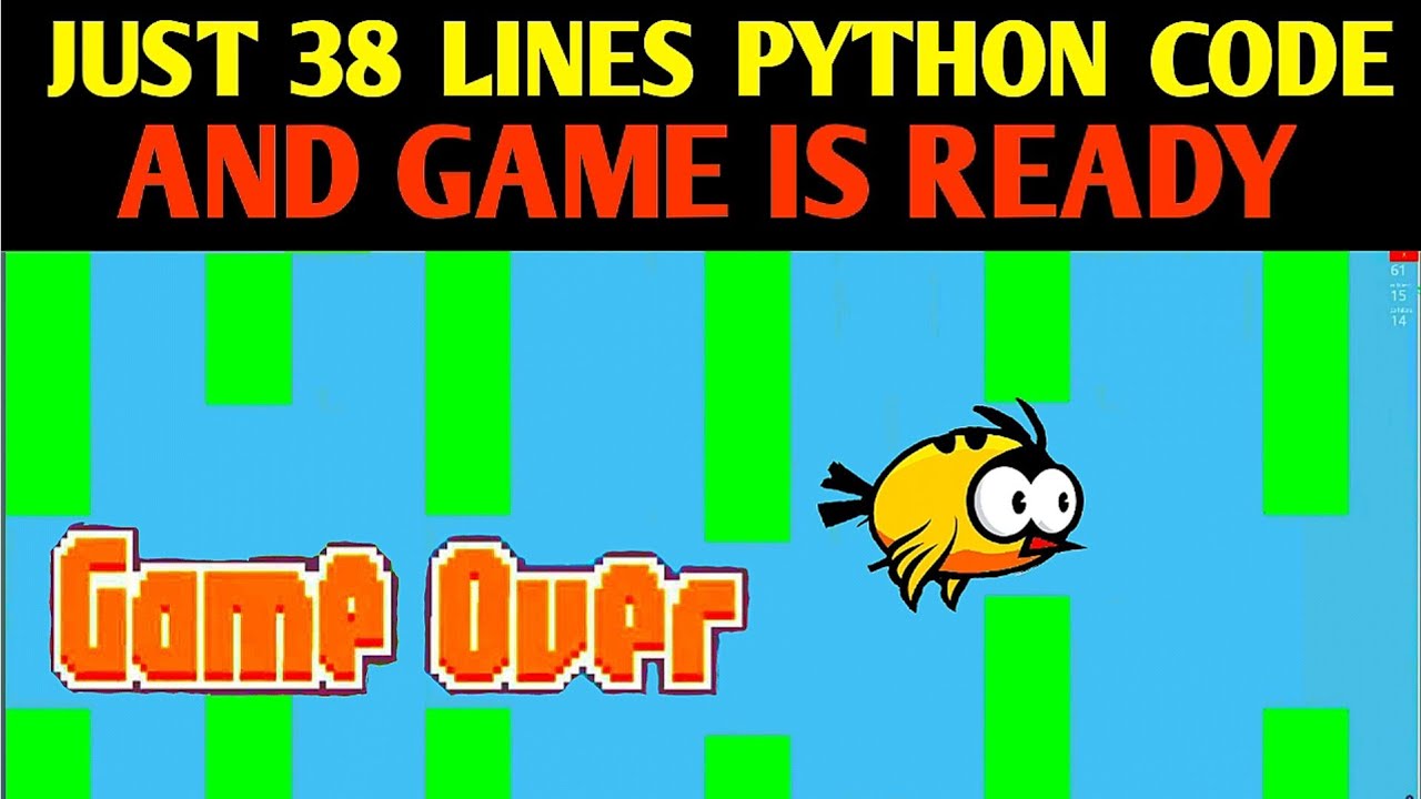 How To Make Flappy Bird Game In Python Using Ursina Engine | Python Game Development For Beginners
