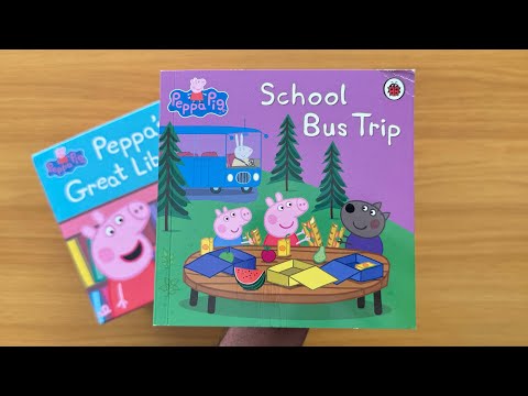 13. School Bus Trip: Read Aloud Peppa Pig’s Great Library Collection for Children and Toddlers
