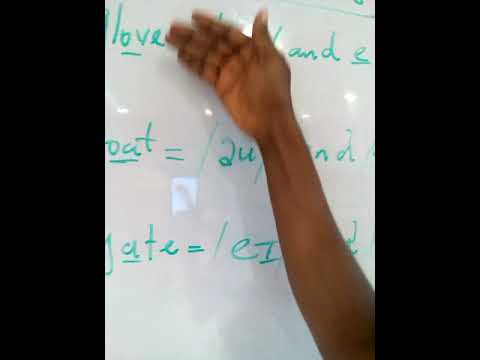 PhonateRite with Damilola: Pronouncing “glove," "goat," and "gate."