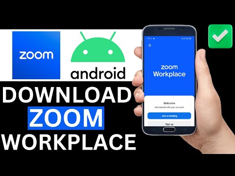 How To Download Zoom Workplace App On Android Phone (Full Tutorial)