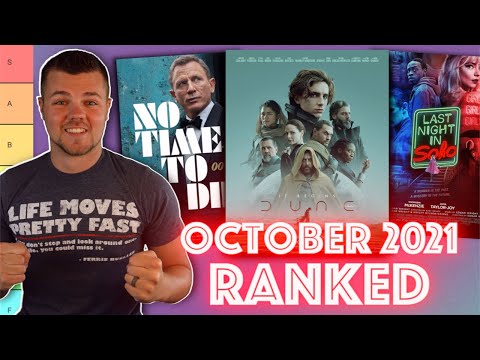 Best and Worst Movies of October 2021 (Tier List)