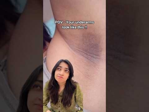 Product recommendations for dark underarms and body odour