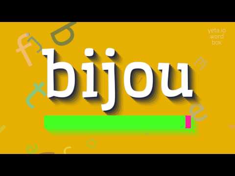 How to say "bijou"! (High Quality Voices)