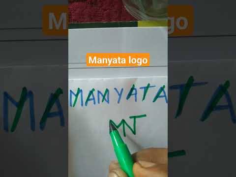 how to make manyata logo in my style?? #song #kavaala #trend #short #comments..