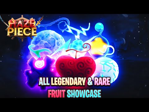 (CODE) HAZE PIECE ALL LEGENDARY & RARE FRUITS FULL SHOWCASE