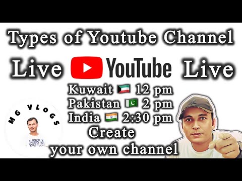 Types of YouTube Channels